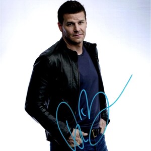 David Boreanaz Autograph Signed Photo Signature With COA - Etsy