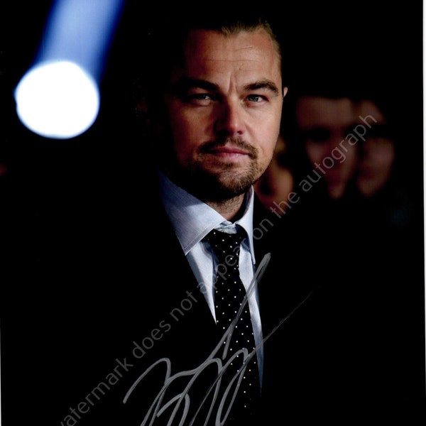 Leonardo Dicaprio Autograph - Etsy