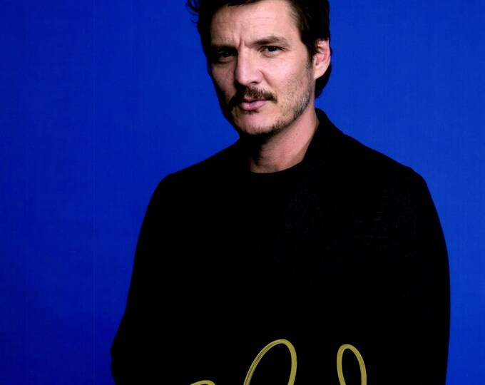 Pedro Pascal Autograph 8x12 Signed Photo Signature With COA - Etsy
