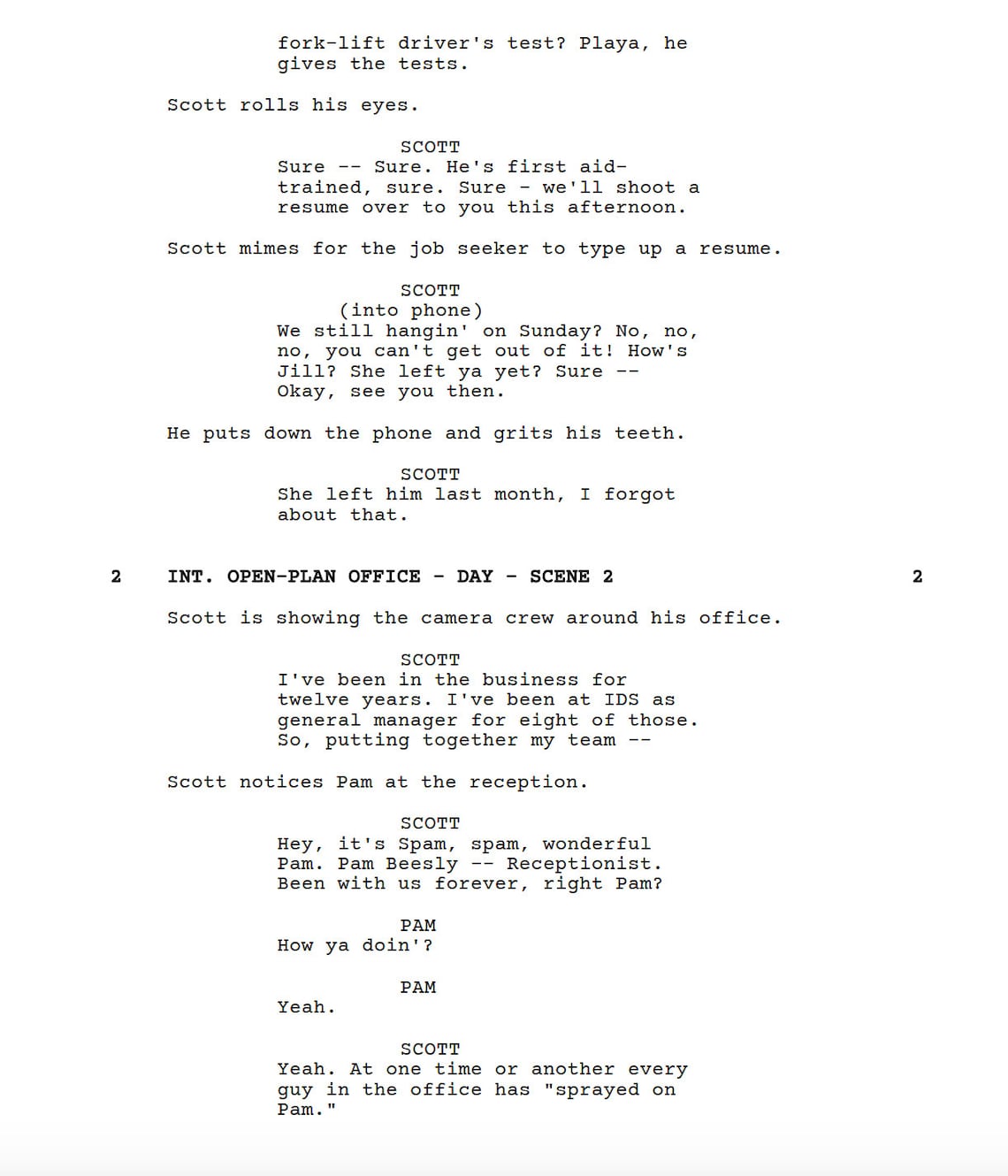 THE OFFICE Signed Movie Script Screenplay Reprint Signature | Etsy