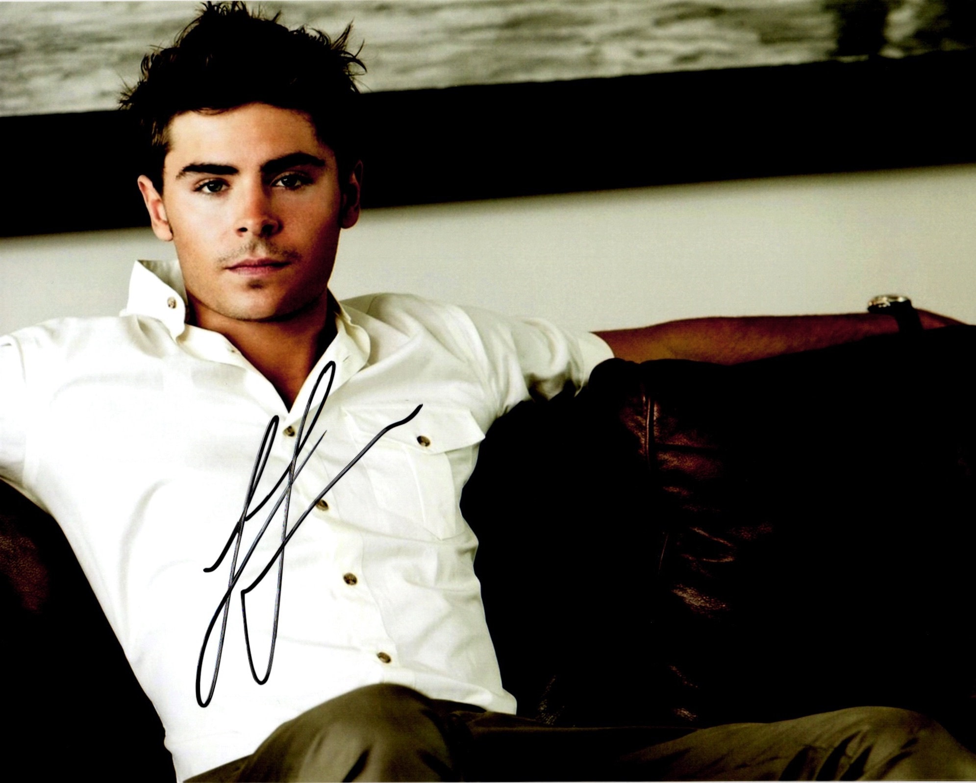 Zac Efron Autograph High School Musical 17 Again Signed Photo Signature ...