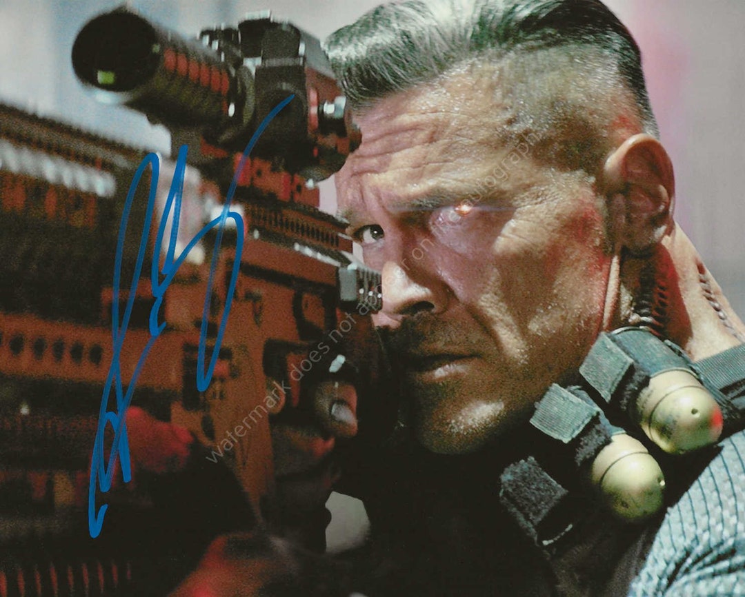 JOSH BROLIN Autograph Signed Photo Signature With COA - Etsy