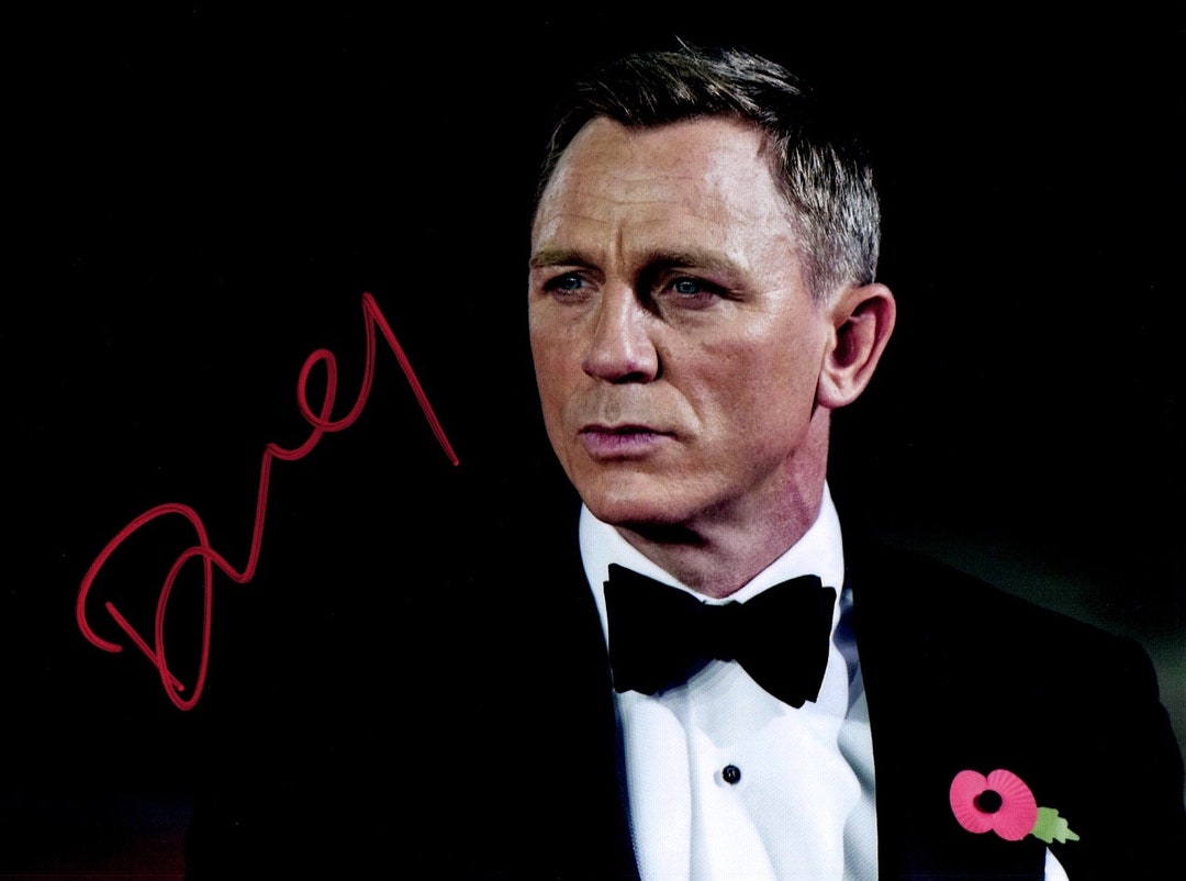 Daniel Craig Autograph | James Bond | Knives Out | Dream House | Signed ...