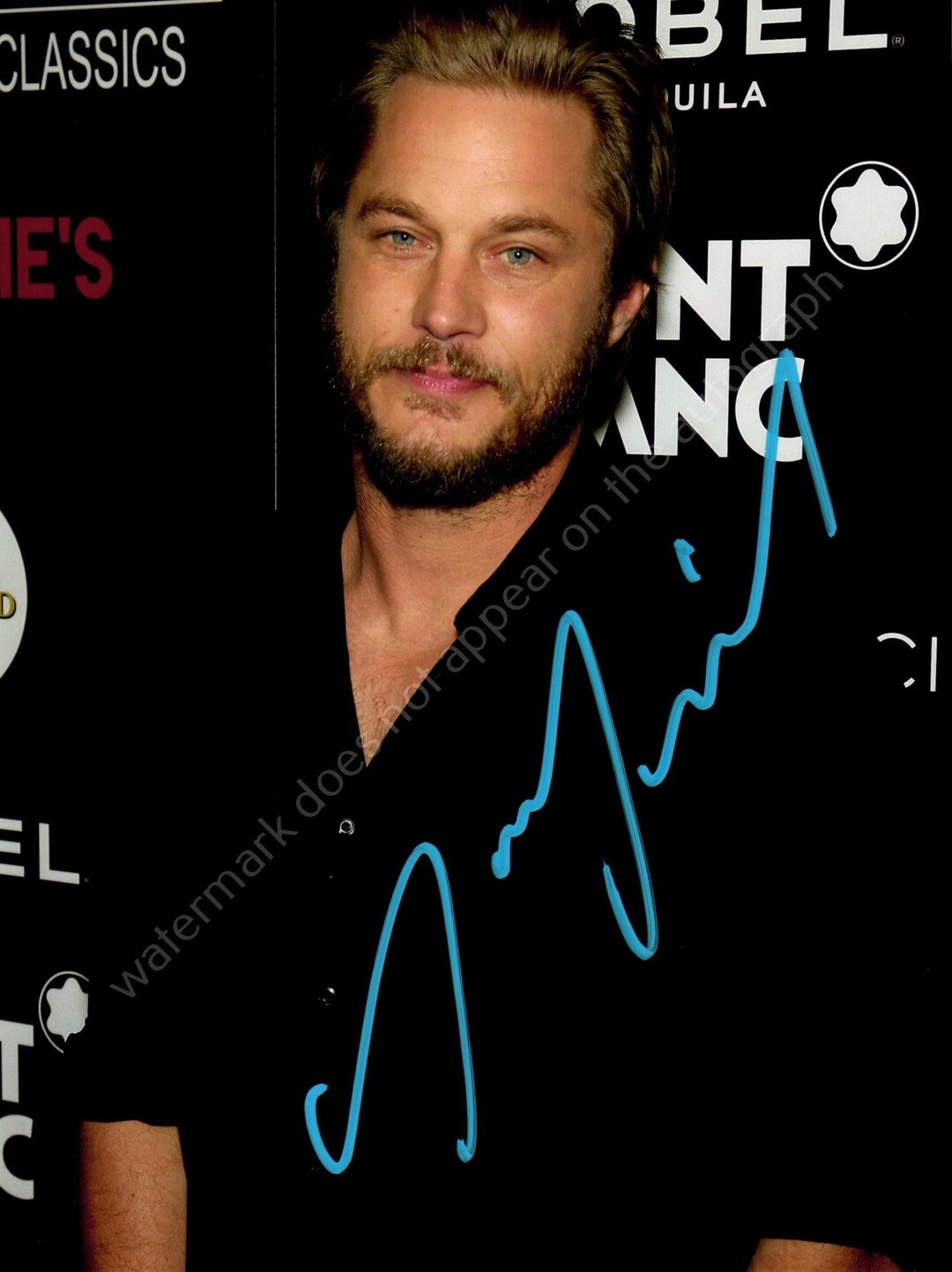 TRAVIS FIMMEL Autograph Signed Photo 6x8 Signature With COA - Etsy