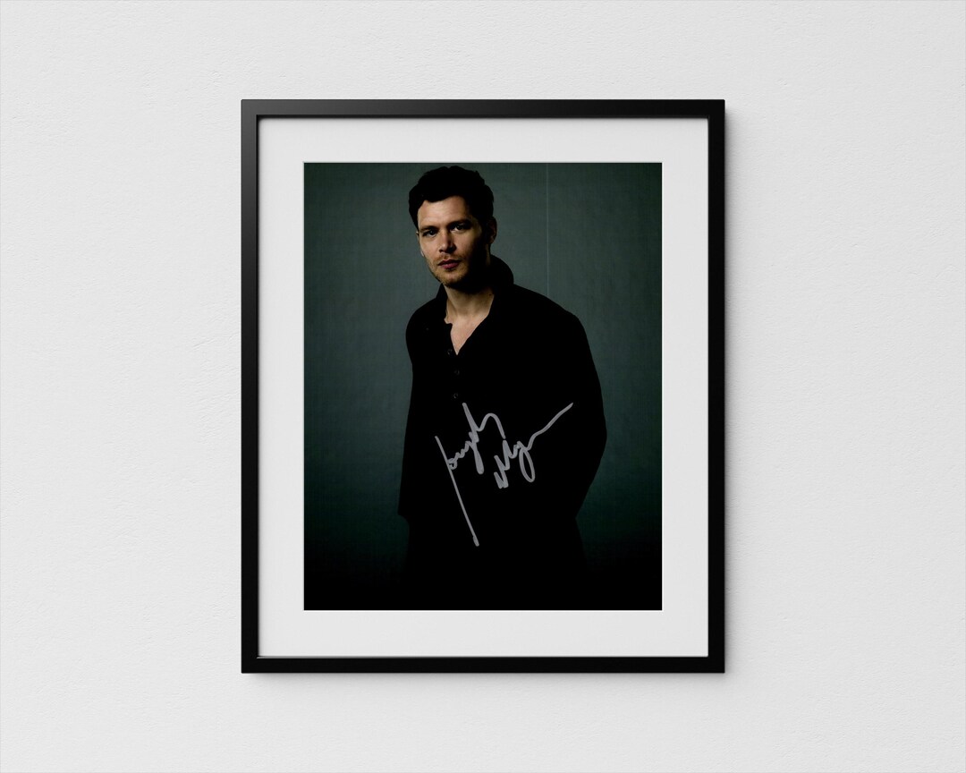 Joseph Morgan Autograph Vampire Diaries Signed Poster Authentic ...