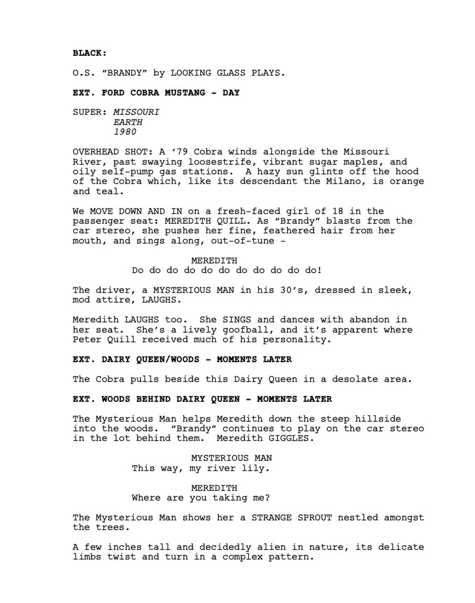 Guardians of the Galaxy 2 Signed Movie Script Screenplay | Etsy