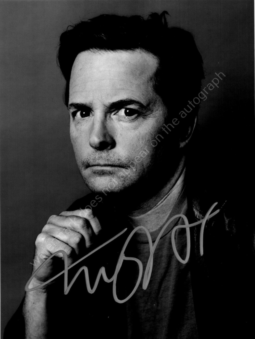 MICHAEL J. FOX Autograph Signed Photo 6x8 Signature With COA - Etsy