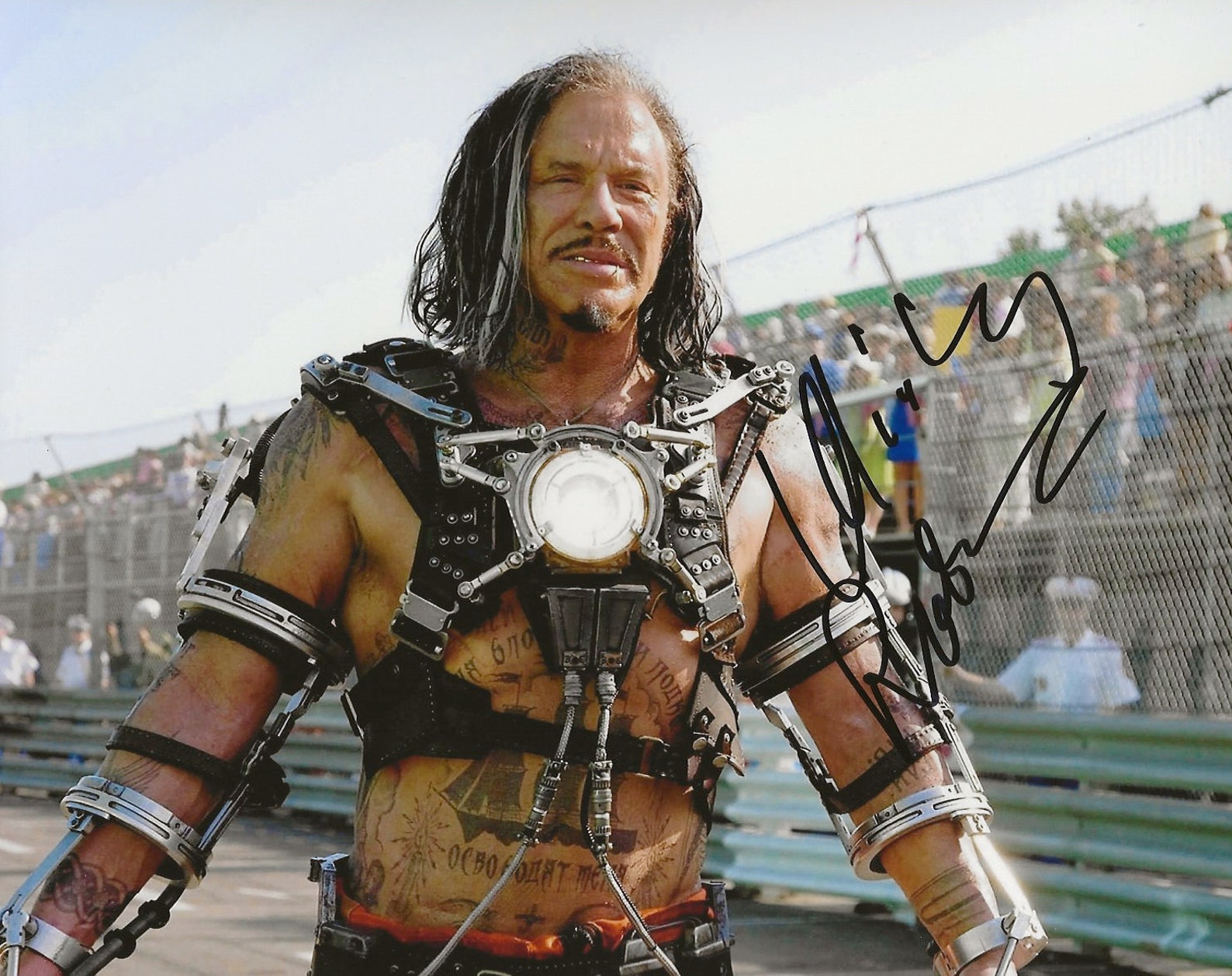 Mickey Rourke Autograph Signed Photo 8x10 Signature With COA - Etsy