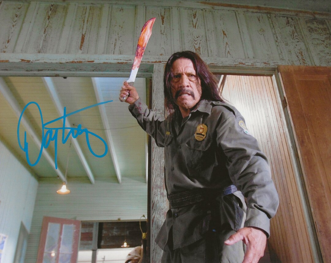 Danny Trejo Autograph Signed Photo Signature With COA - Etsy
