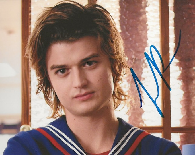 JOE KEERY Autograph *stranger Things* Signed Photo Signature With COA ...