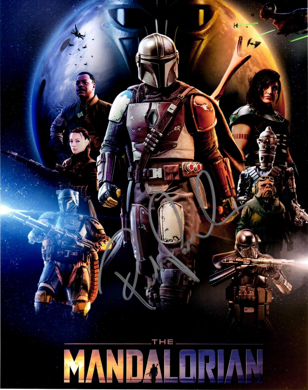 Pedro Pascal Autograph Signed Photo Signature With COA - Etsy