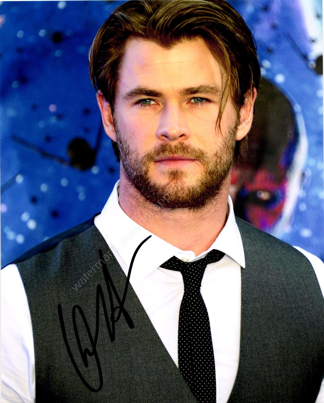 Chris Hemsworth Autograph Marvel Avengers Thor Signed Photo Signature ...