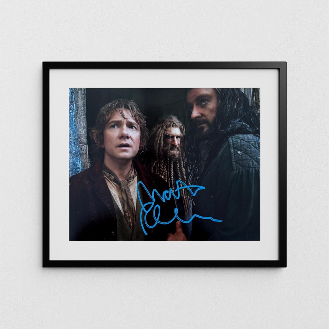 Martin Freeman Autograph the Hobbit Signed Poster Bilbo Baggins ...