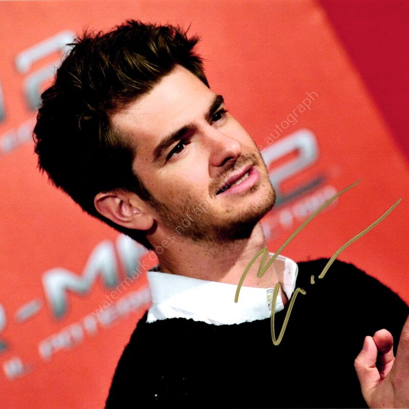Andrew Garfield Autograph - Etsy