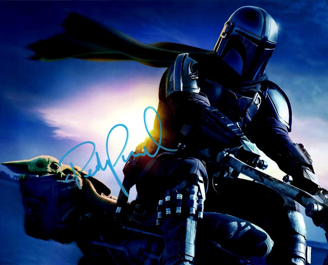 Pedro Pascal Autograph Signed Photo Signature With COA - Etsy