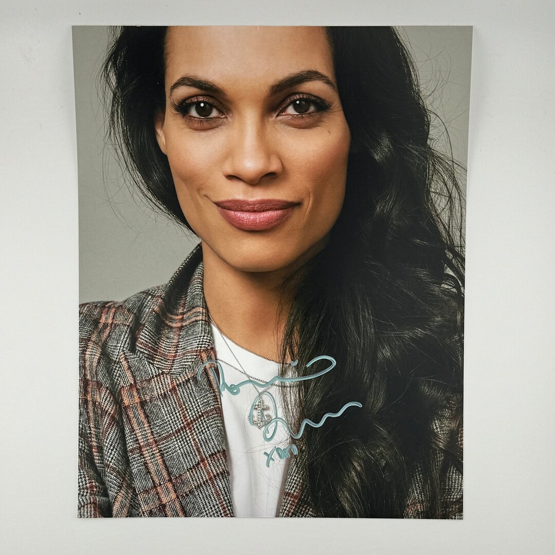 Rosario Dawson Autograph | Authentic Signed Photo | Signature With COA ...