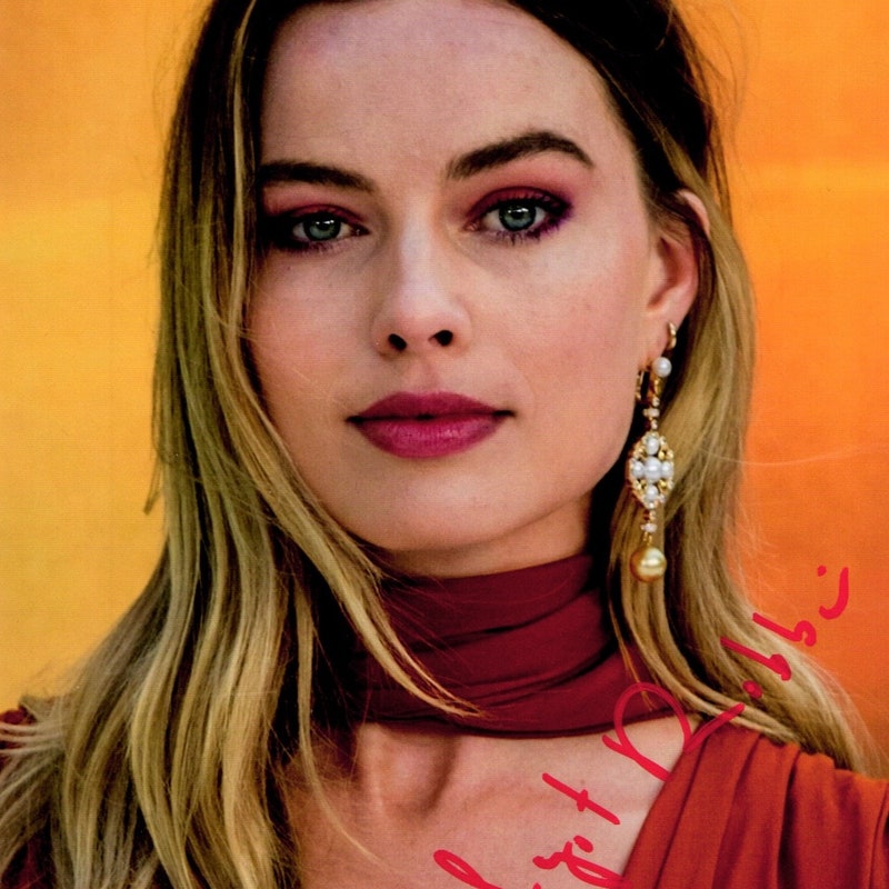 Margot Robbie Signature - Etsy