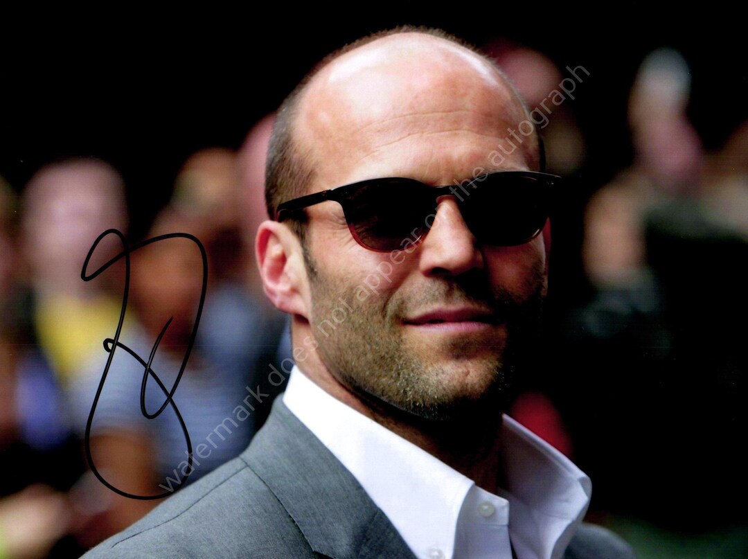 JASON STATHAM Autograph Signed Photo 6x8 Signature With COA - Etsy