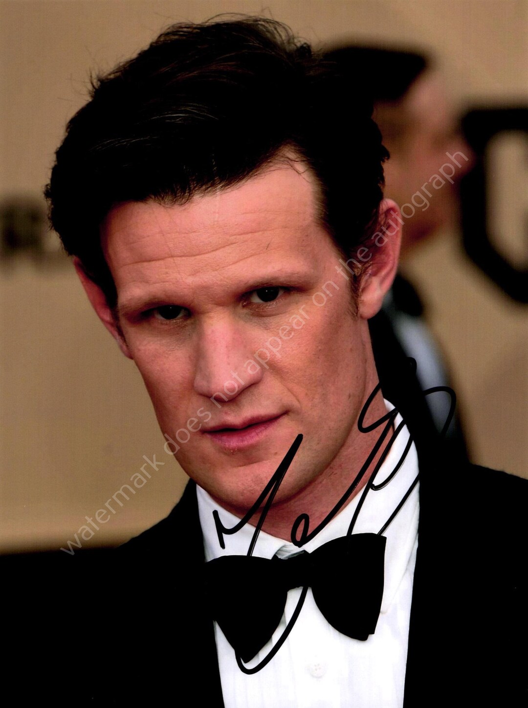 MATT SMITH Autograph Signed Photo 6x8 Signature With COA - Etsy