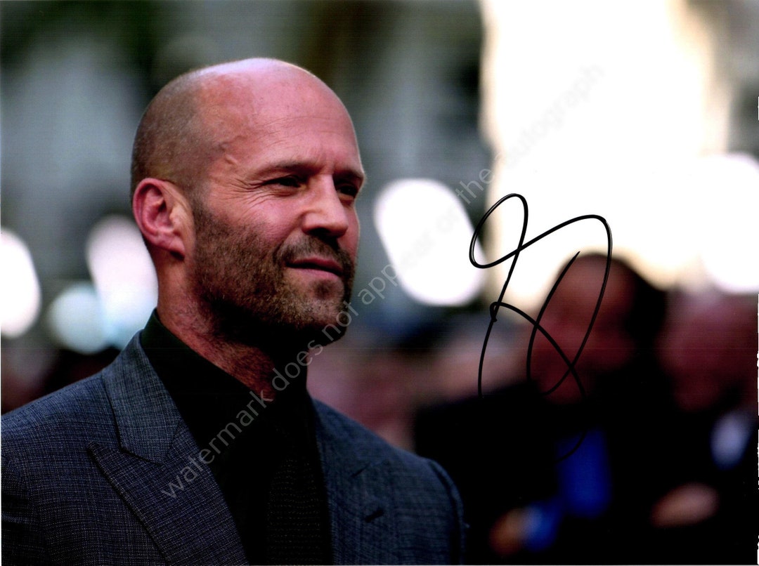 JASON STATHAM Autograph Signed Photo 6x8 Signature With COA - Etsy