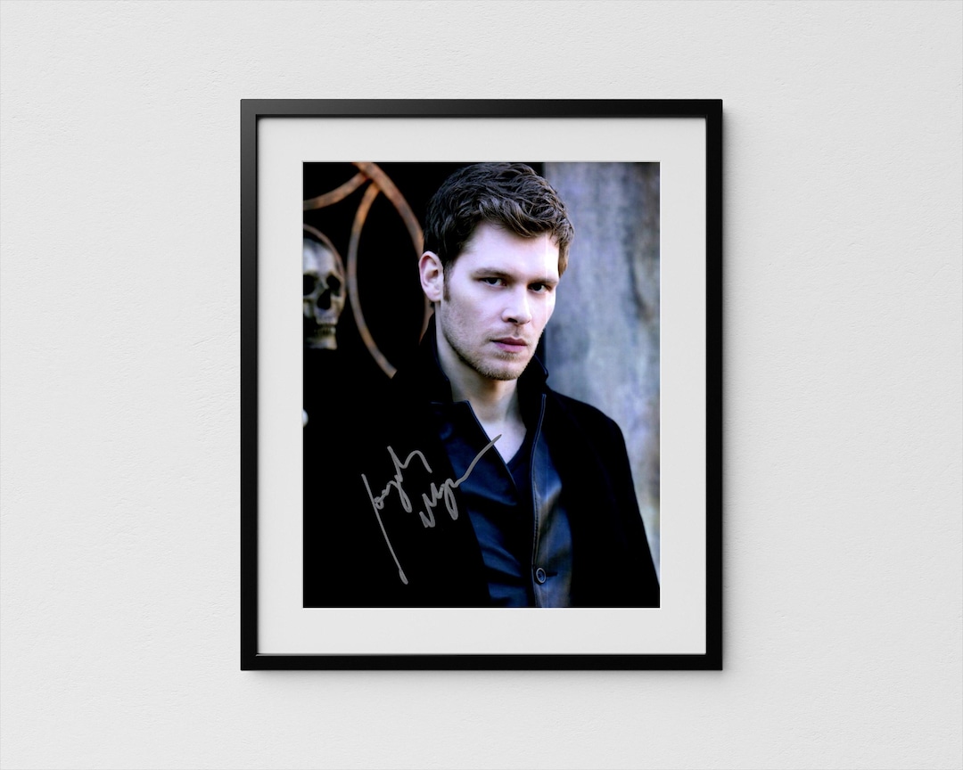Joseph Morgan Autograph Vampire Diaries Signed Poster Klaus Mikealson ...