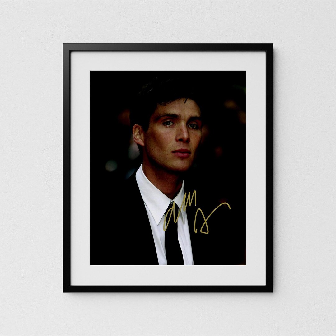 Cillian Murphy Autograph Signed Poster Authentic Signature With COA - Etsy
