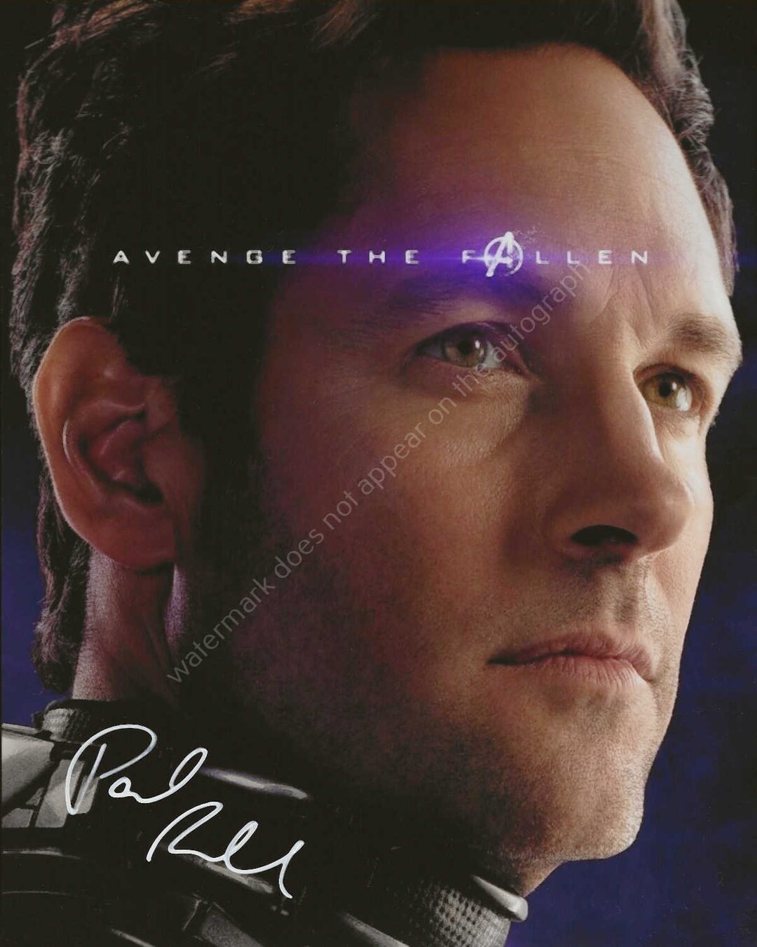 PAUL RUDD Autograph Signed Photo Signature With COA - Etsy
