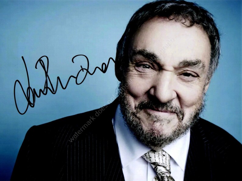 John Rhys-davies Autograph Signed Photo 6x8 Signature With COA - Etsy