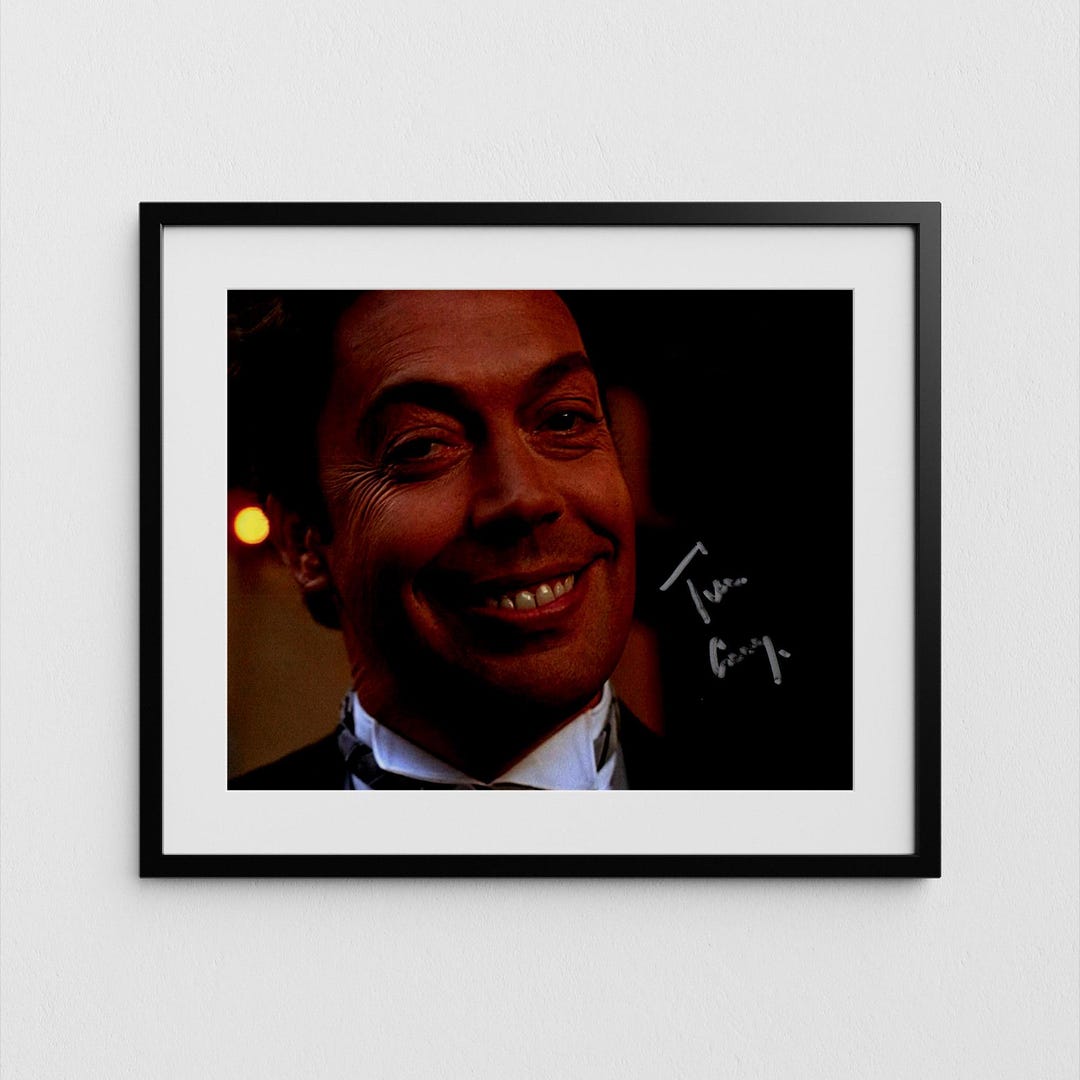 Tim Curry Autograph Home Alone Signed Poster Authentic Signature With ...