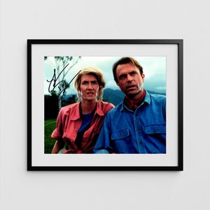 Jurassic Park Autograph Laura Dern Signed Poster Authentic Signature ...