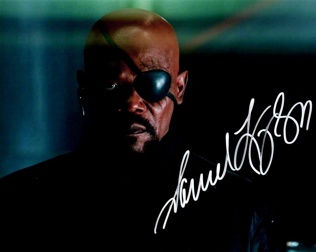 Samuel L. Jackson Autograph Signed Photo Signature With COA - Etsy