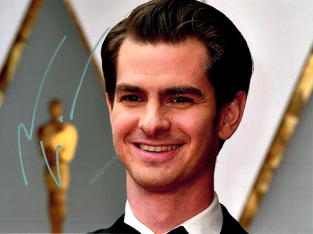 ANDREW GARFIELD Autograph Signed Photo 6x8 Signature With COA - Etsy