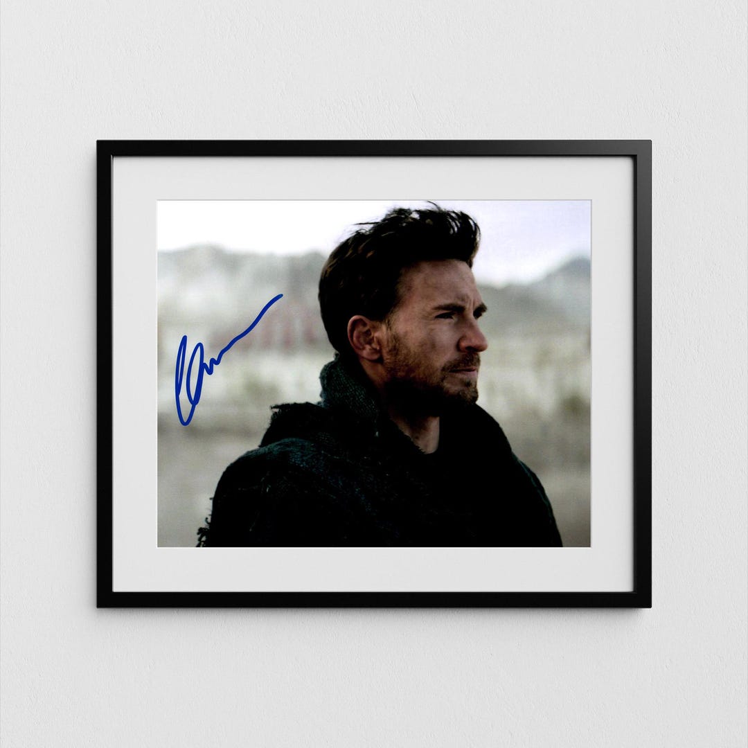 Chris Evans Autograph Deadpool Signed Poster Authentic Signature With ...