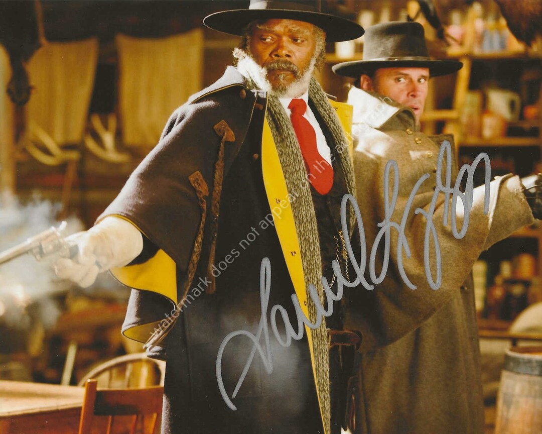 SAMUEL L. JACKSON Autograph Signed Photo Signature With COA - Etsy