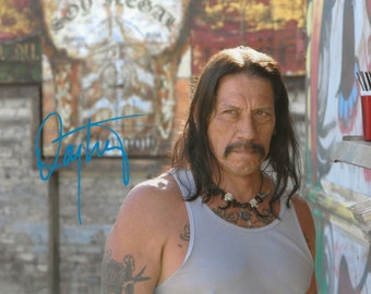 DANNY TREJO Autograph Signed Photo Signature With COA - Etsy