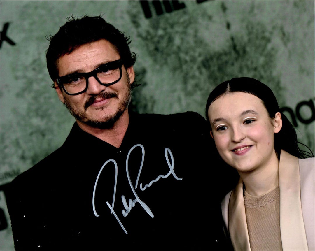 Pedro Pascal Autograph Signed Photo Signature With COA - Etsy