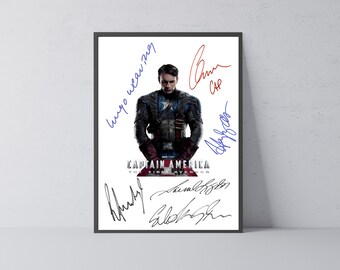 Captain America Script - Etsy