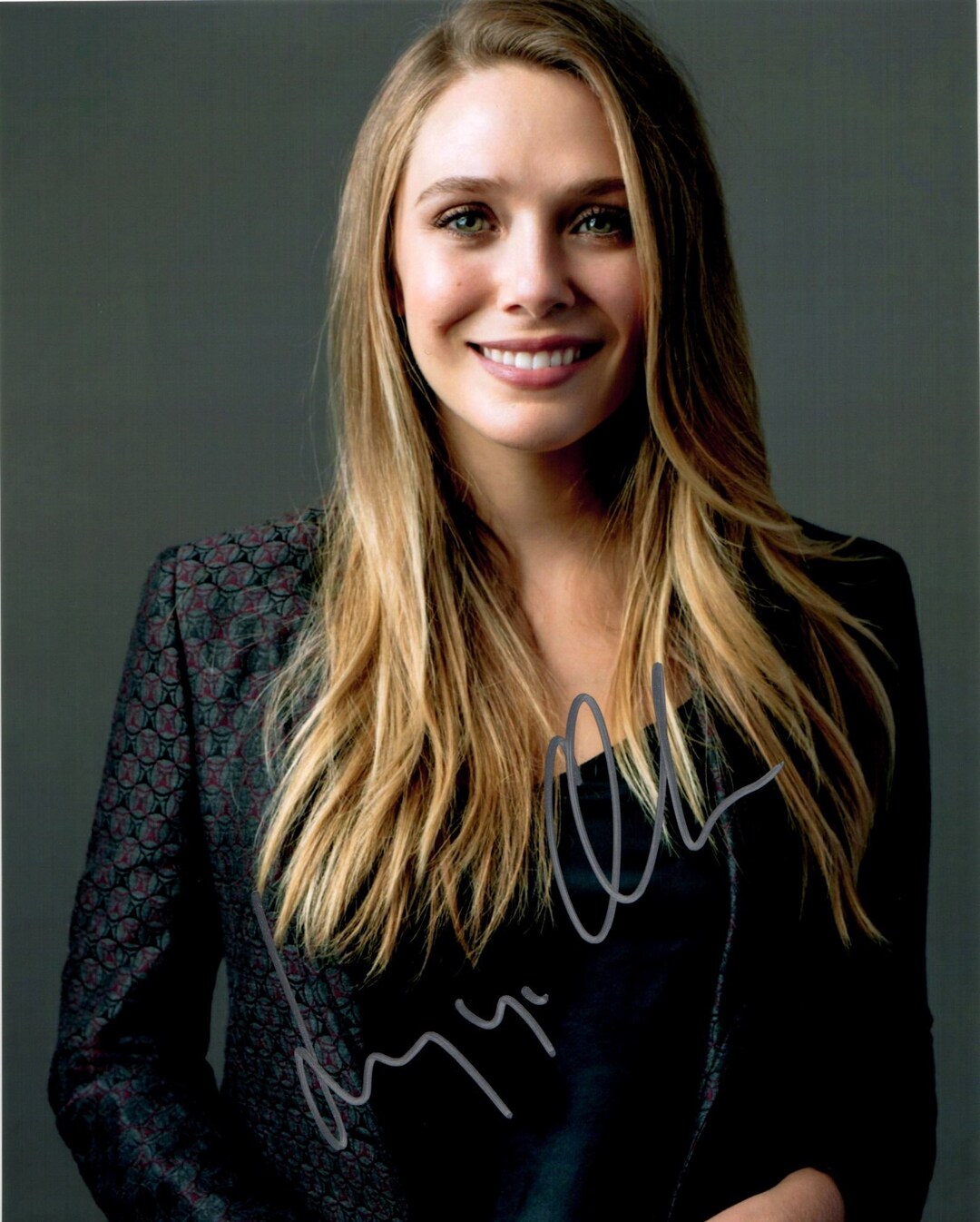 Elizabeth Olsen Autograph Avengers Endgame Doctor Strange Wanda ...