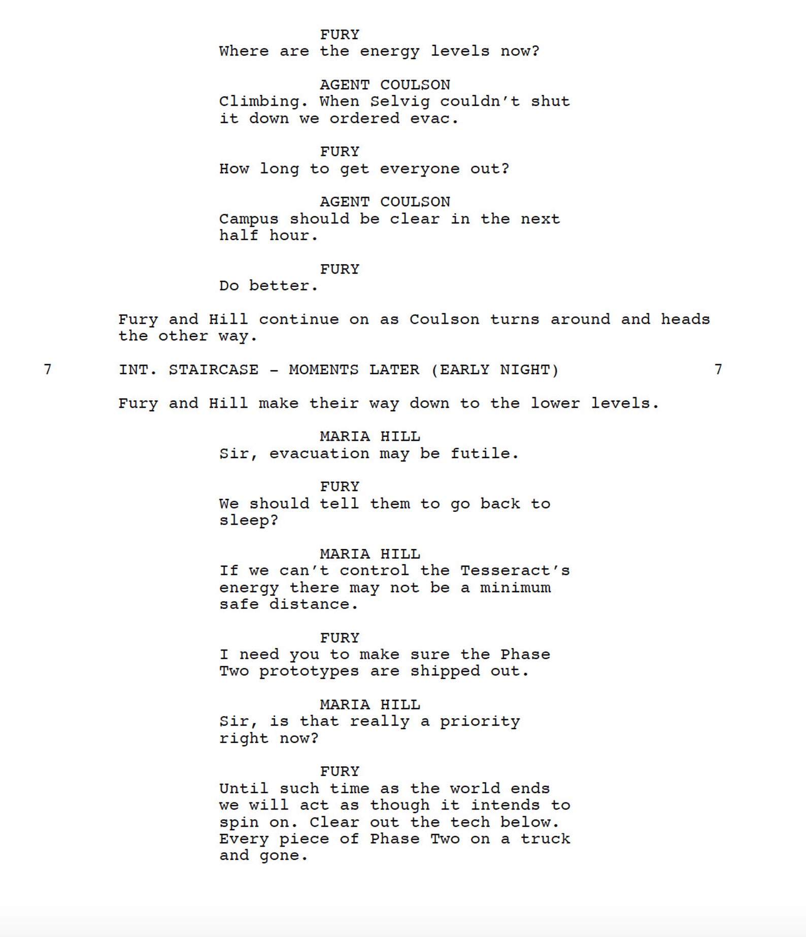 THE AVENGERS Signed Movie Script Screenplay Reprint Chris | Etsy