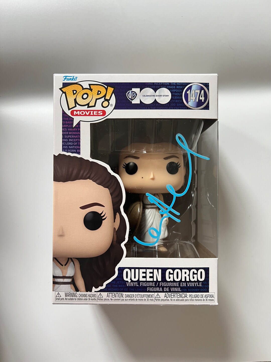 Lena Headey Autographed Funko Pop 300 Signed Queen Gorgo Signature With COA - Etsy
