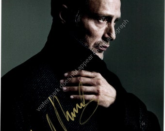 MADS MIKKELSEN Autograph Signed Photo 8x10 Signature With COA - Etsy