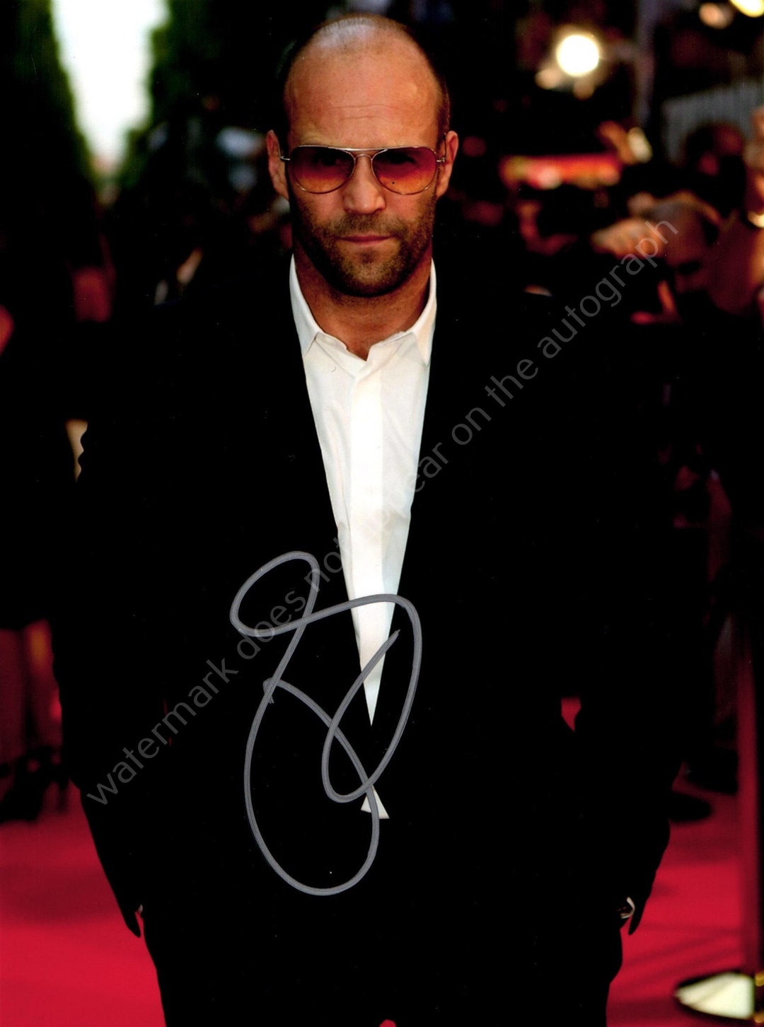JASON STATHAM Autograph Signed Photo 6x8 Signature With COA - Etsy