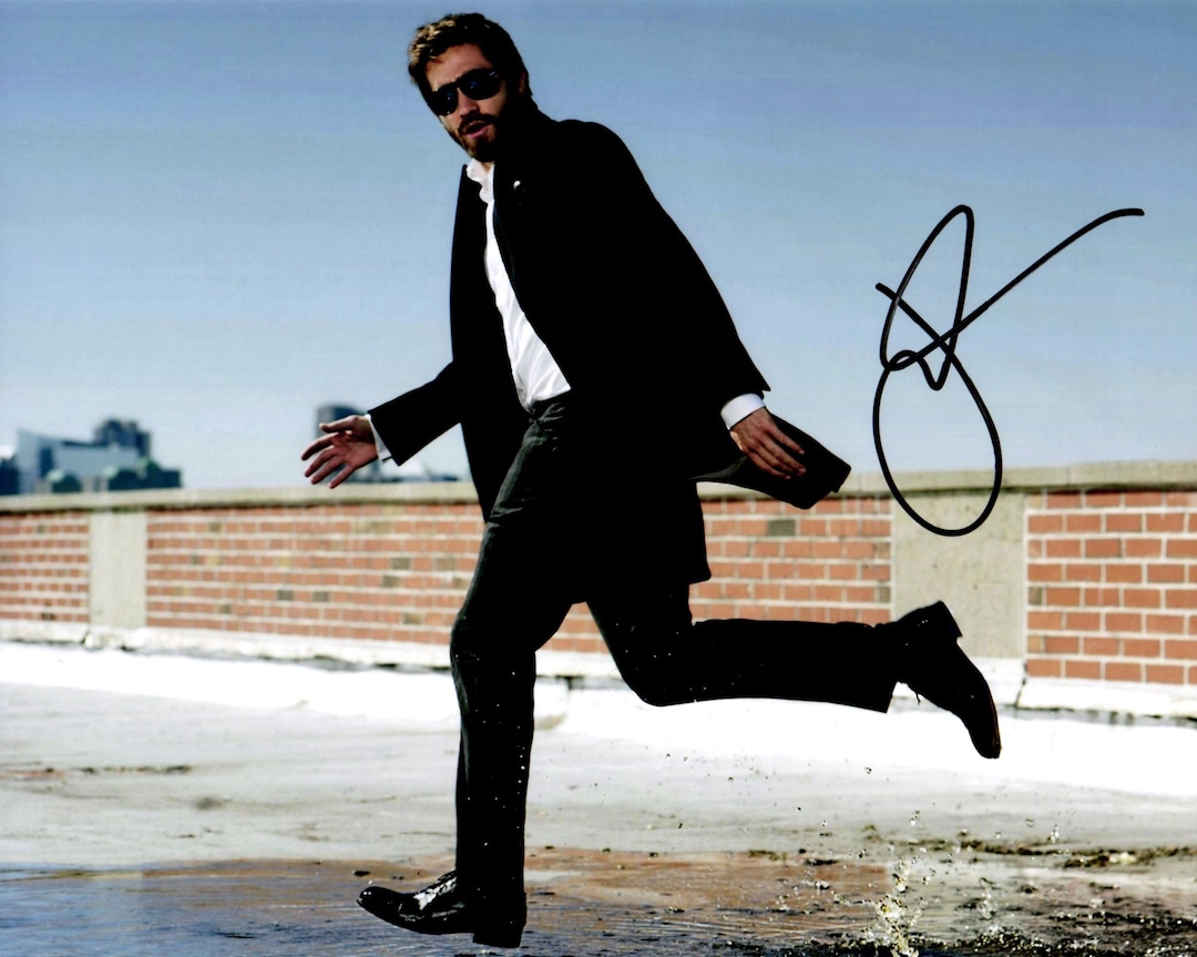 Jake Gyllenhaal Autograph Spider-man Brokeback Mountain Signed Photo ...