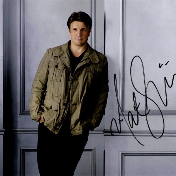 Nathan Fillion - Etsy