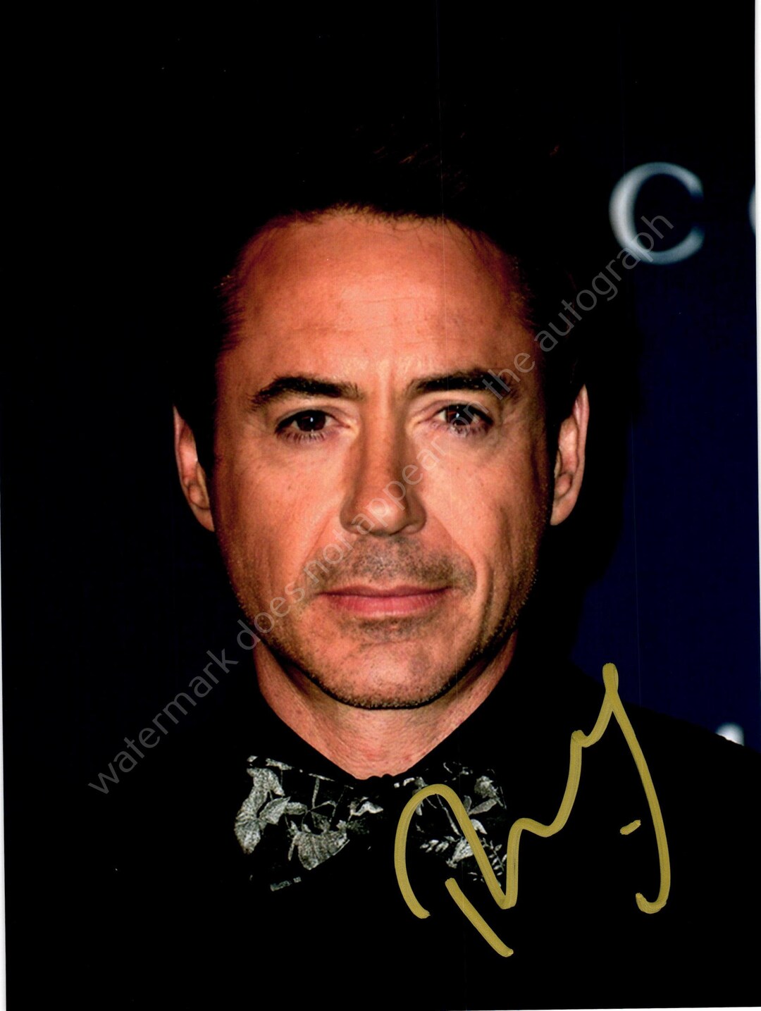 Robert Downey Jr Autograph | Avengers | Iron Man | Signed Photo 6x8 ...