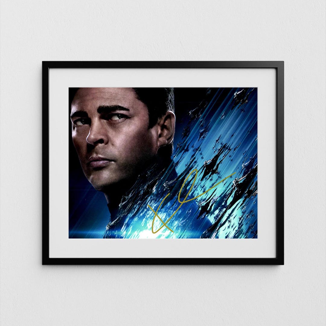 Karl Urban Autograph Star Trek Signed Leonard Mccoy Poster Authentic ...
