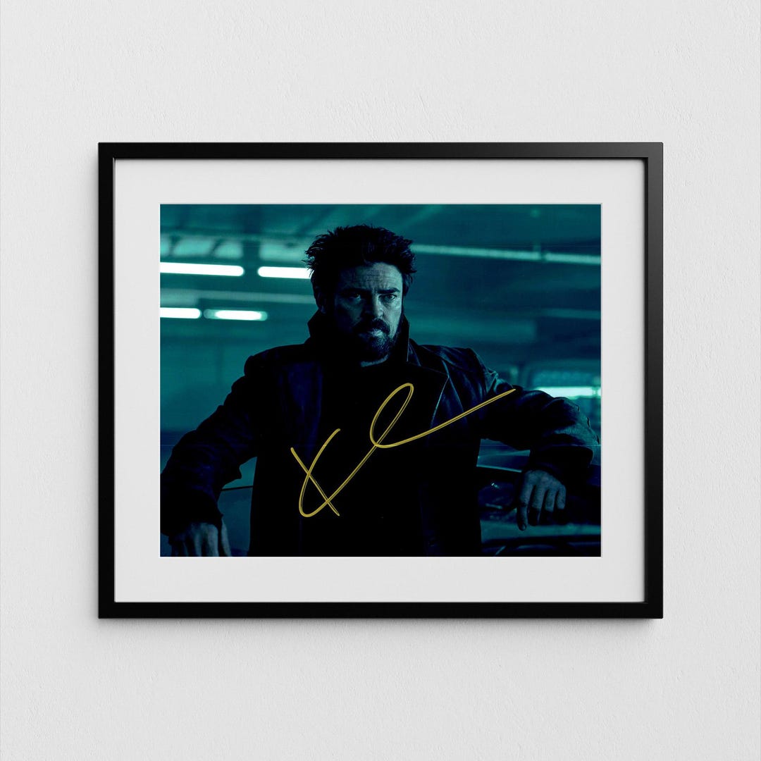 Karl Urban Autograph the Boys Signed Billy Butcher Poster Authentic ...