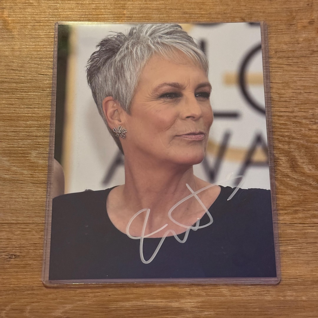 Jamie Lee Curtis Autograph Signed Photo Signature With COA - Etsy