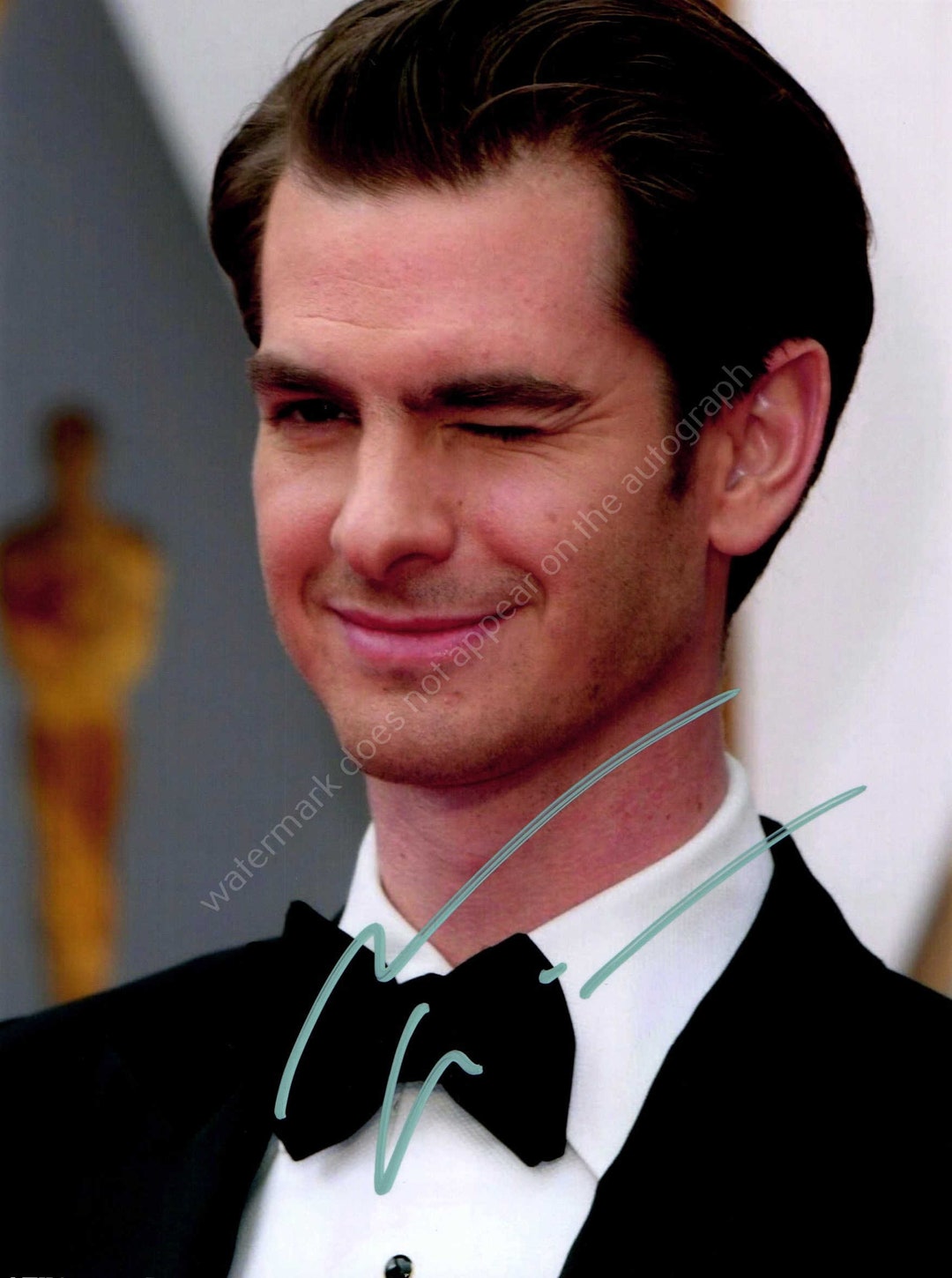 ANDREW GARFIELD Autograph Signed Photo 6x8 Signature With COA - Etsy