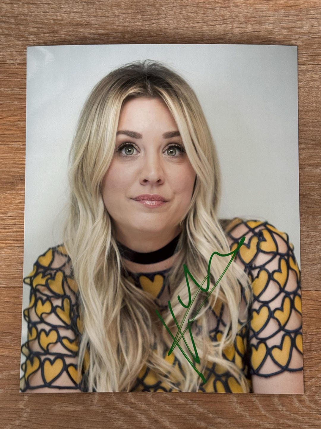 Kaley Cuoco Autograph Signed Photo Signature With COA - Etsy